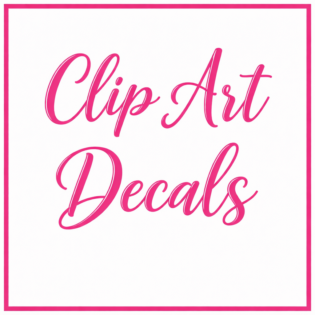 Clip Art Decals (UV DTF) – Page 2 – Sparkly MeMaw LLC