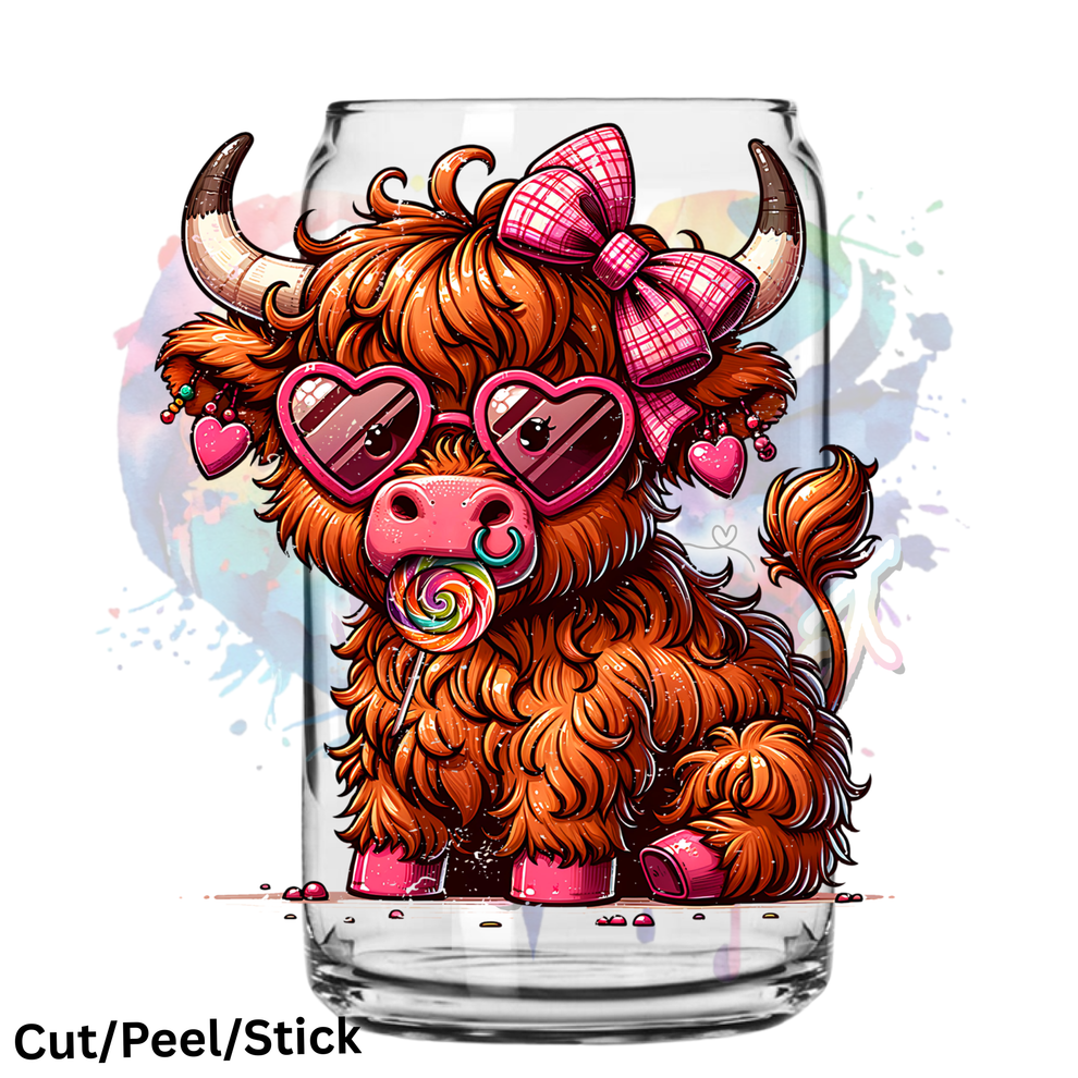 Cow Sucker UV DTF Decal – Sparkly MeMaw LLC