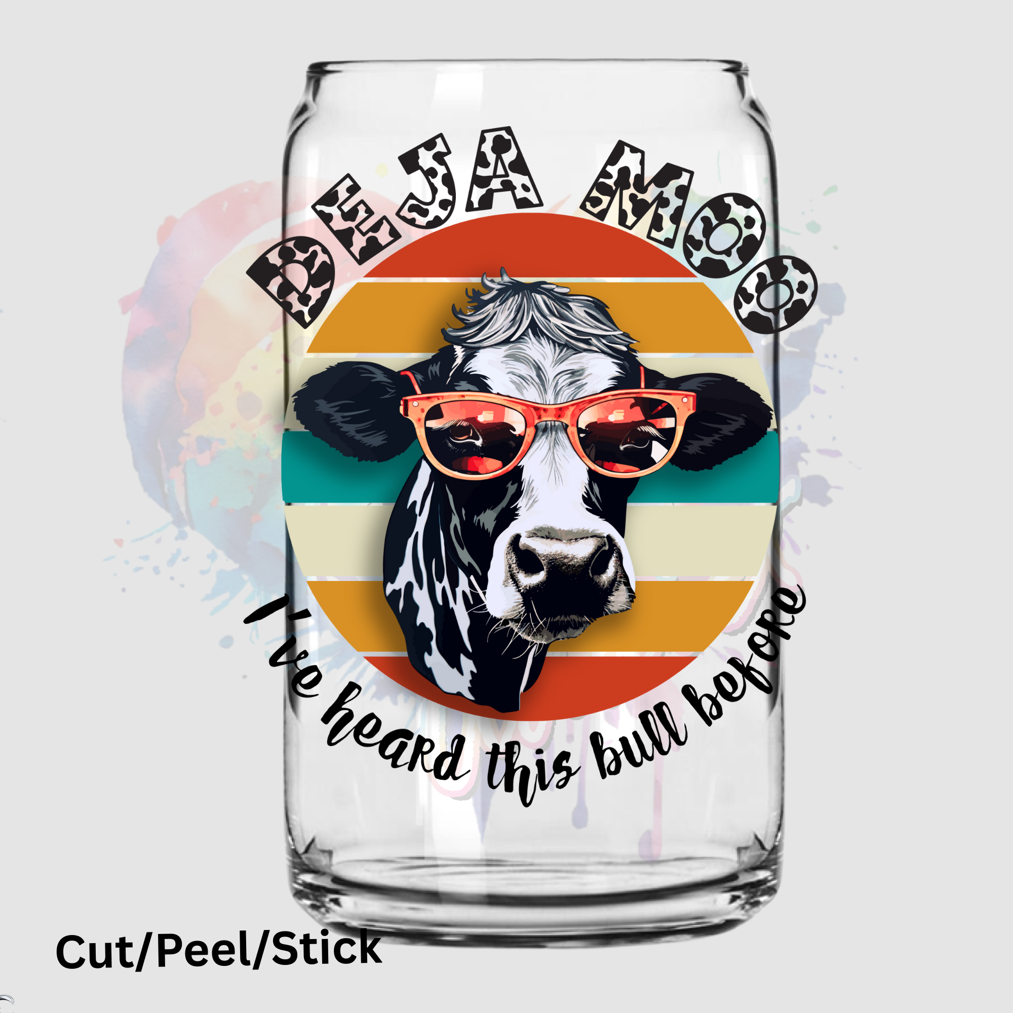 DejaMoo UV DTF Decal – Sparkly MeMaw LLC